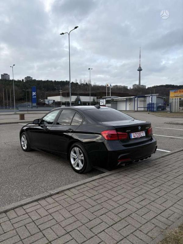 Black BMW 328 2014 in Vilnius, with an engine capacity of 2.00 L and mileage of 165 thousand km for 9400 €, photo 7 on AUTOMOTO.COM.LV