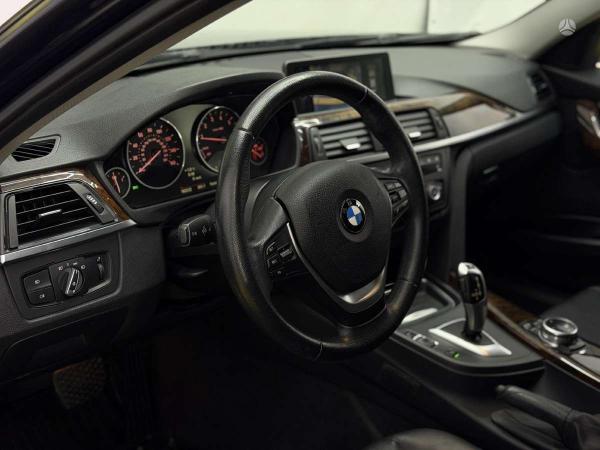 Black BMW 328 2014 in Vilnius, with an engine capacity of 2.00 L and mileage of 182 thousand km for 12450 €, photo 9 on AUTOMOTO.COM.LV