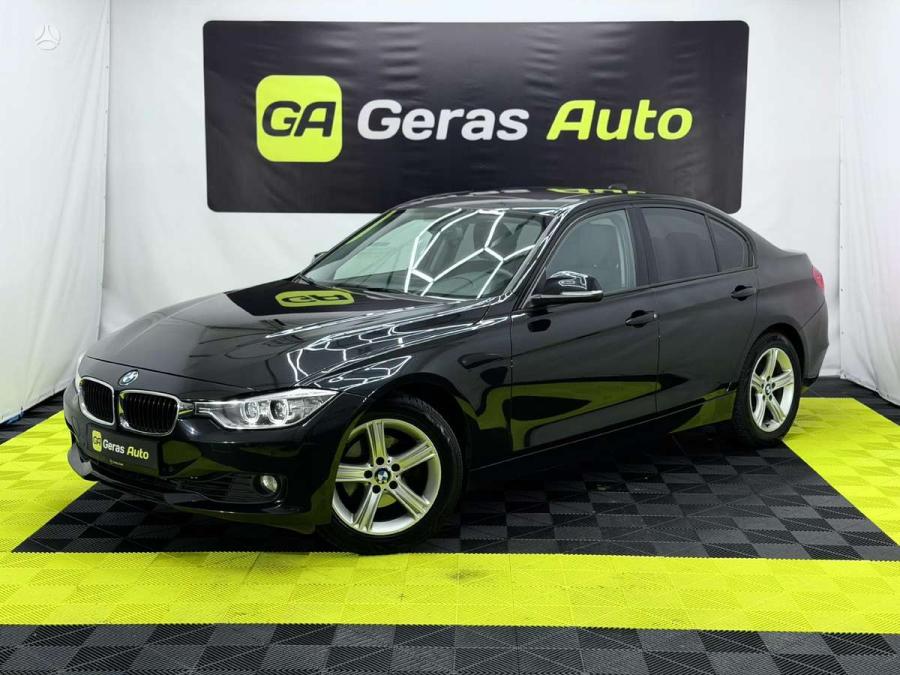 Black BMW 328 2014 in Vilnius, with an engine capacity of 2.00 L and mileage of 182 thousand km for 11990 €, photo 1 on AUTOMOTO.COM.LV