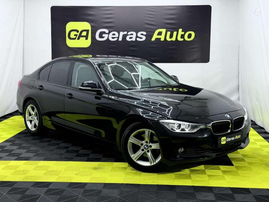 Black BMW 328 2014 in Vilnius, with an engine capacity of 2.00 L and mileage of 182 thousand km for 11990 €, photo 3 on AUTOMOTO.COM.LV