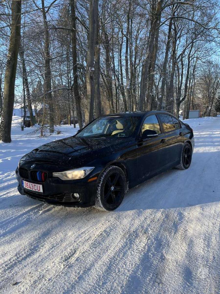 Black BMW 328 2014 in Kaunas, with an engine capacity of 2.00 L and mileage of 260 thousand km for 10500 €, photo 1 on AUTOMOTO.COM.LV
