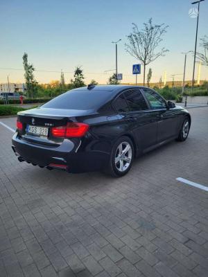 Black BMW 328 2014 in Vilnius, with an engine capacity of 2.00 L and mileage of 319 thousand km for 8900 €, photo 12 on AUTOMOTO.COM.LV