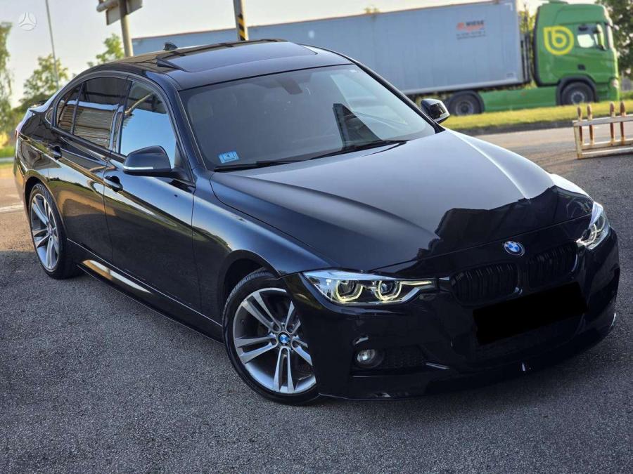 Black BMW 328 2014 in Radviliskis, with an engine capacity of 2.00 L and mileage of 183 thousand km for 10700 €, photo 6 on AUTOMOTO.COM.LV