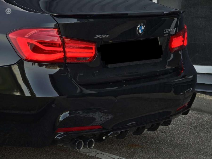 Black BMW 328 2014 in Radviliskis, with an engine capacity of 2.00 L and mileage of 183 thousand km for 10700 €, photo 12 on AUTOMOTO.COM.LV