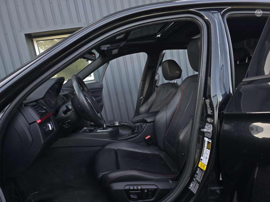 Black BMW 328 2014 in Radviliskis, with an engine capacity of 2.00 L and mileage of 183 thousand km for 10700 €, photo 16 on AUTOMOTO.COM.LV