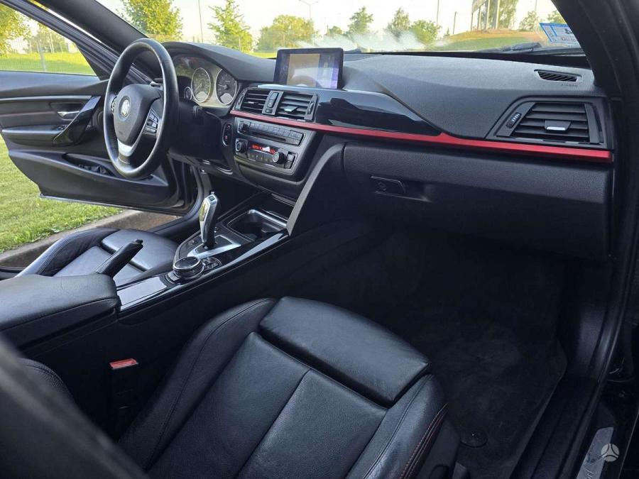 Black BMW 328 2014 in Radviliskis, with an engine capacity of 2.00 L and mileage of 183 thousand km for 10700 €, photo 21 on AUTOMOTO.COM.LV