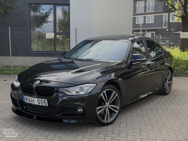 Black BMW 328 2014 in Vilnius, with an engine capacity of 2.00 L and mileage of 220 thousand km for 10750 €, photo 1 on AUTOMOTO.COM.LV