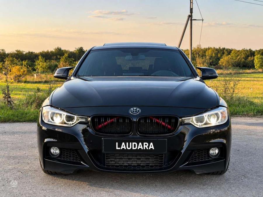 Black BMW 328 2014 in Vilnius, with an engine capacity of 2.00 L and mileage of 222 thousand km for 11700 €, photo 11 on AUTOMOTO.COM.LV