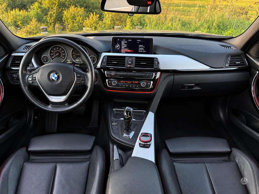 Black BMW 328 2014 in Vilnius, with an engine capacity of 2.00 L and mileage of 222 thousand km for 11700 €, photo 22 on AUTOMOTO.COM.LV