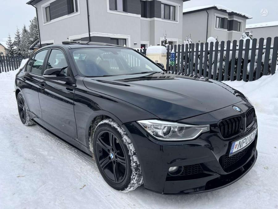 Melns BMW 328 2015 Viļņa, ar dzinēja tilpumu 2.00 L un nobraukumu 163 tūkst. km par 10300 €, foto 3 vietnē AUTOMOTO.COM.LV