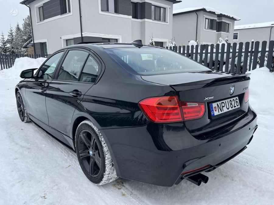 Melns BMW 328 2015 Viļņa, ar dzinēja tilpumu 2.00 L un nobraukumu 163 tūkst. km par 10300 €, foto 6 vietnē AUTOMOTO.COM.LV