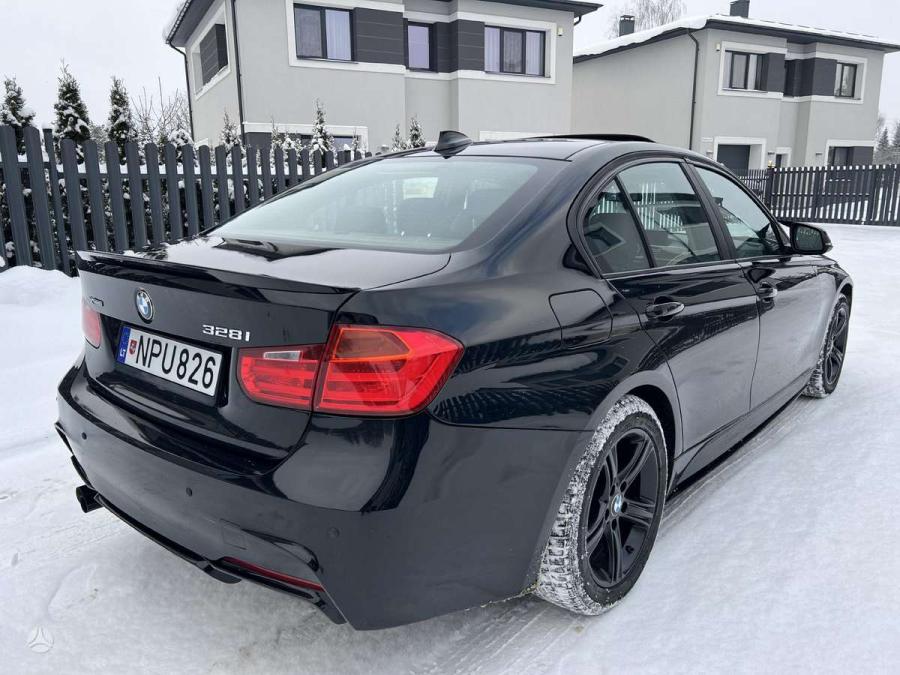 Melns BMW 328 2015 Viļņa, ar dzinēja tilpumu 2.00 L un nobraukumu 163 tūkst. km par 10300 €, foto 7 vietnē AUTOMOTO.COM.LV