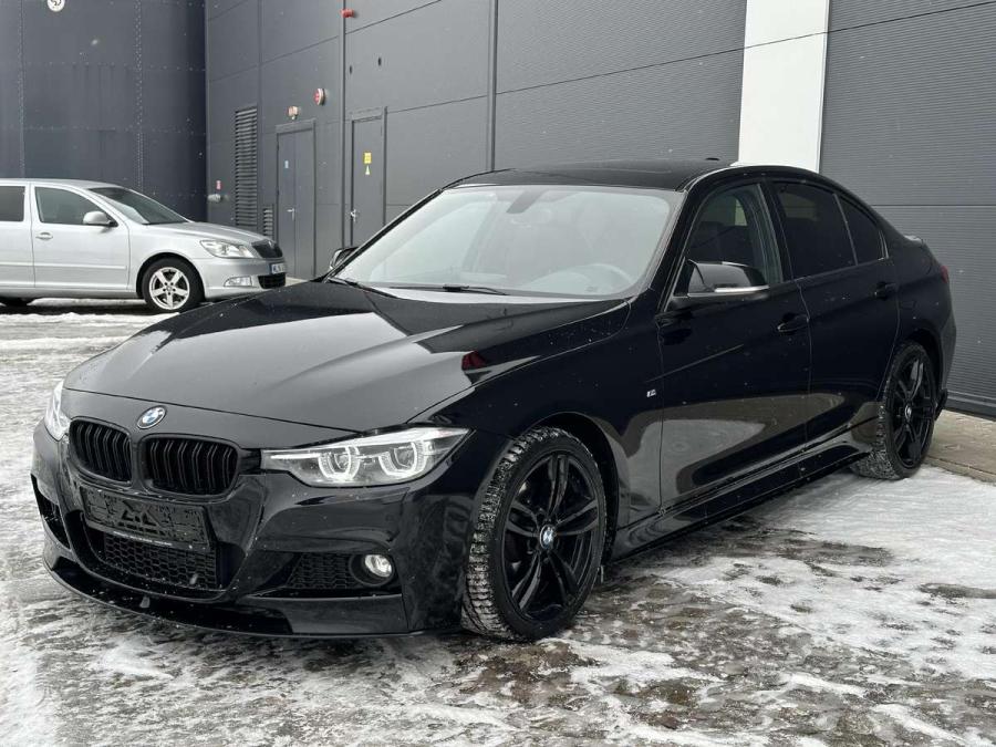 Black BMW 328 2015 in Vilnius, with an engine capacity of 2.00 L and mileage of 228 thousand km for 12300 €, photo 3 on AUTOMOTO.COM.LV