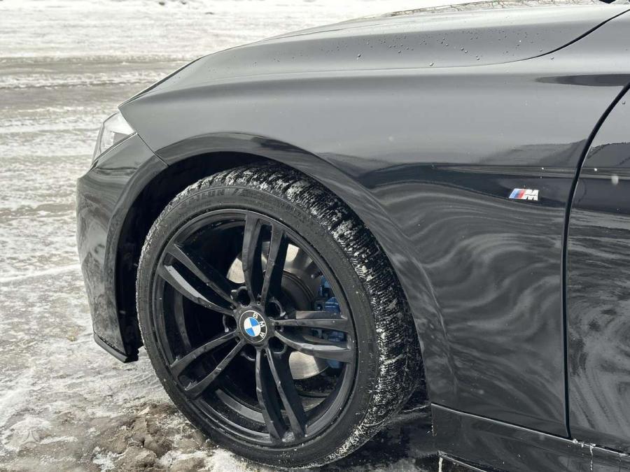 Black BMW 328 2015 in Vilnius, with an engine capacity of 2.00 L and mileage of 228 thousand km for 12300 €, photo 14 on AUTOMOTO.COM.LV
