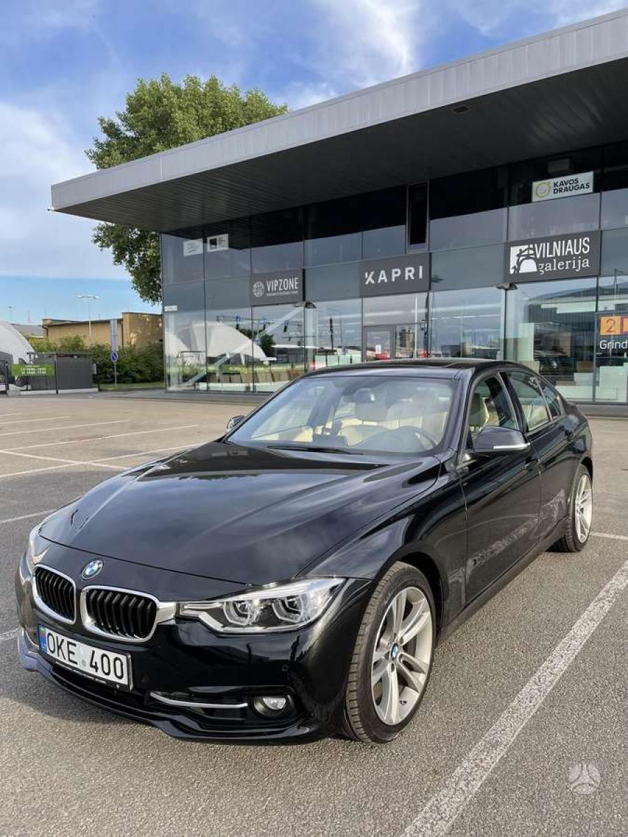 Black BMW 328 2016 in Kaunas, with an engine capacity of 2.00 L and mileage of 115 thousand km for 13500 €, photo 1 on AUTOMOTO.COM.LV
