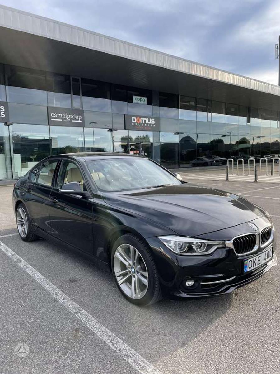 Black BMW 328 2016 in Kaunas, with an engine capacity of 2.00 L and mileage of 115 thousand km for 13500 €, photo 4 on AUTOMOTO.COM.LV