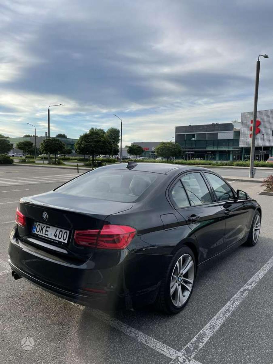 Black BMW 328 2016 in Kaunas, with an engine capacity of 2.00 L and mileage of 115 thousand km for 13500 €, photo 7 on AUTOMOTO.COM.LV