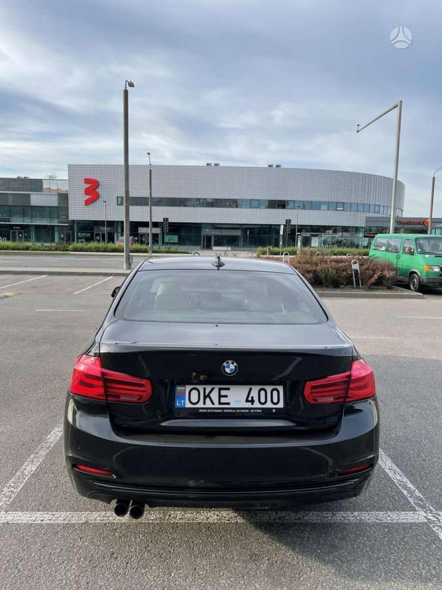 Black BMW 328 2016 in Kaunas, with an engine capacity of 2.00 L and mileage of 115 thousand km for 13500 €, photo 8 on AUTOMOTO.COM.LV