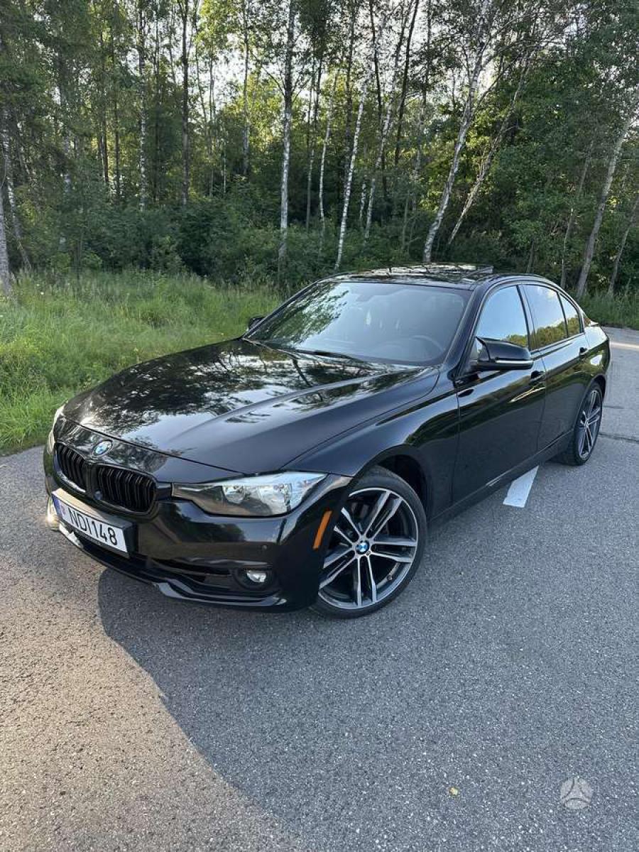 Black BMW 328 2016 in Kaunas, with an engine capacity of 2.00 L and mileage of 190 thousand km for 11799 €, photo 1 on AUTOMOTO.COM.LV
