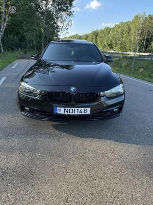 Black BMW 328 2016 in Kaunas, with an engine capacity of 2.00 L and mileage of 190 thousand km for 11799 €, photo 3 on AUTOMOTO.COM.LV