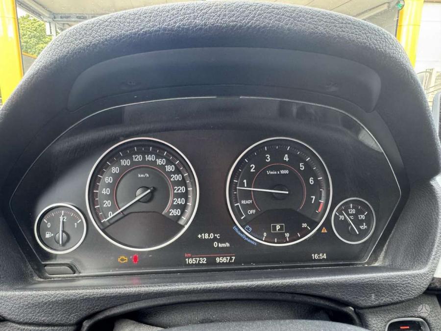 Black BMW 328 2016 in Kaunas, with an engine capacity of 2.00 L and mileage of 166 thousand km for 12000 €, photo 13 on AUTOMOTO.COM.LV