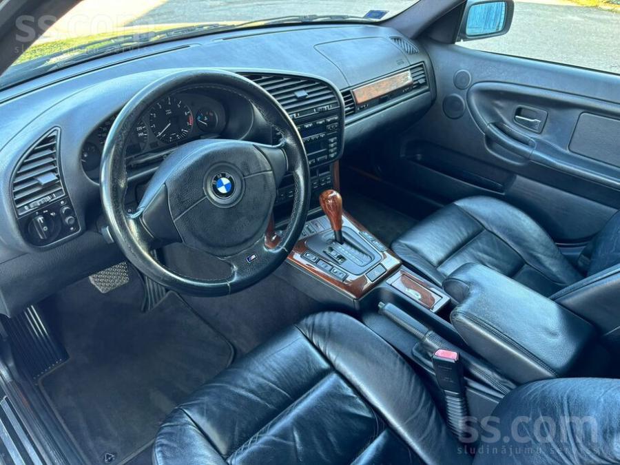 Melns BMW 328 1998 Rīga, ar dzinēja tilpumu 2.80 L un nobraukumu 280 tūkst. km par 6999 €, foto 8 vietnē AUTOMOTO.COM.LV