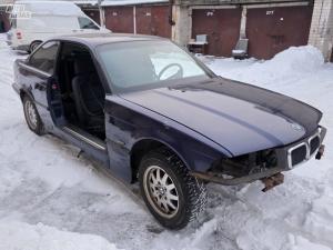 Blue BMW 328 1997 in Vilnius, with an engine capacity of 2.80 L and mileage of 250 thousand km for 500 €, photo 4 on AUTOMOTO.COM.LV