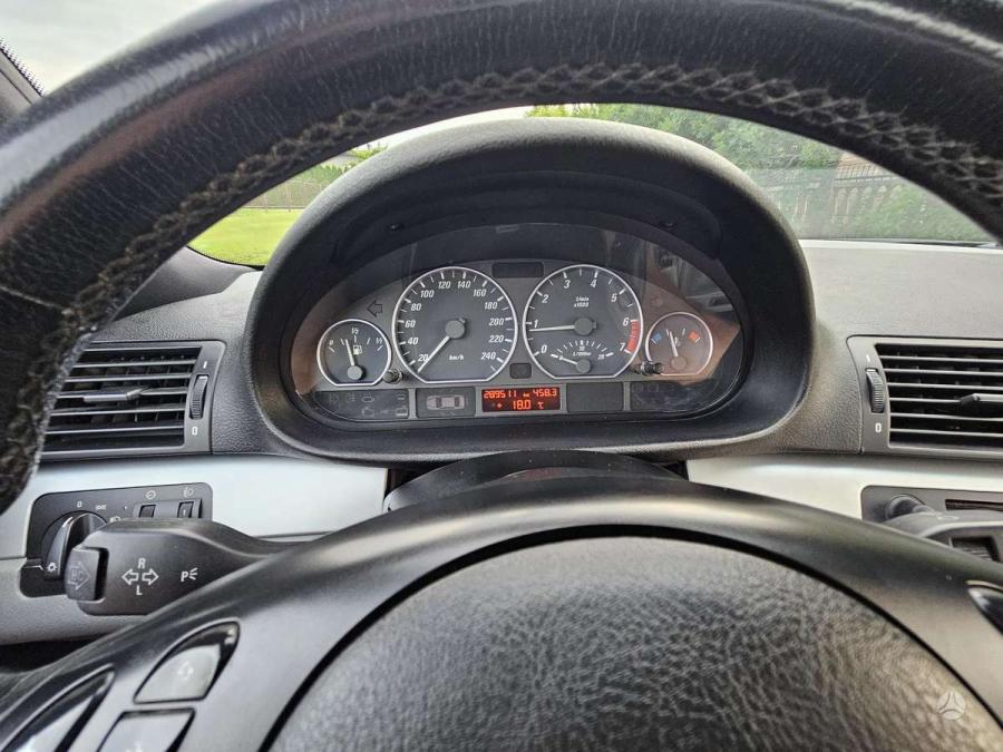 Blue BMW 328 1999 in Siauliai, with an engine capacity of 2.79 L and mileage of 290 thousand km for 4300 €, photo 19 on AUTOMOTO.COM.LV