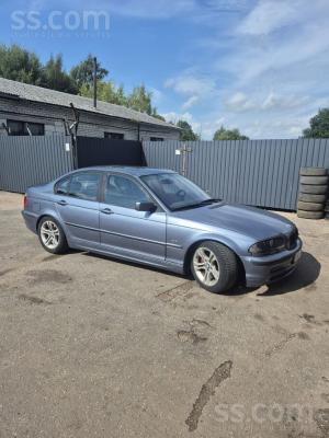 Blue BMW 328 1998 in Talsi, with an engine capacity of 2.80 L and mileage of 454 thousand km for 2600 €, photo 1 on AUTOMOTO.COM.LV