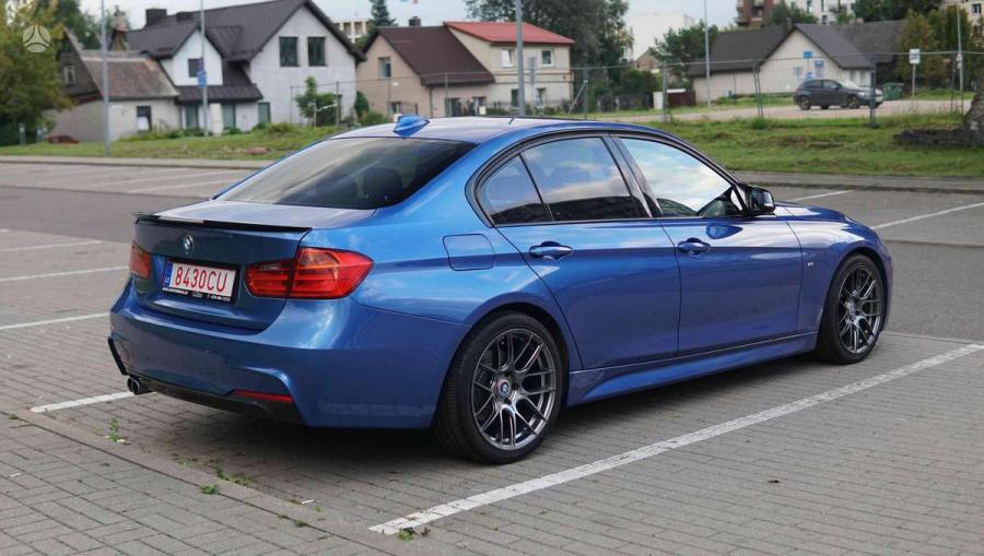 Blue BMW 328 2013 in Vilnius, with an engine capacity of 2.00 L and mileage of 180 thousand km for 11600 €, photo 8 on AUTOMOTO.COM.LV
