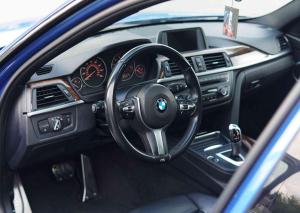 Blue BMW 328 2013 in Vilnius, with an engine capacity of 2.00 L and mileage of 180 thousand km for 11600 €, photo 16 on AUTOMOTO.COM.LV