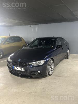 Blue BMW 328 2014 in Riga, with an engine capacity of 2.00 L and mileage of 156 thousand km for 15200 €, photo 2 on AUTOMOTO.COM.LV