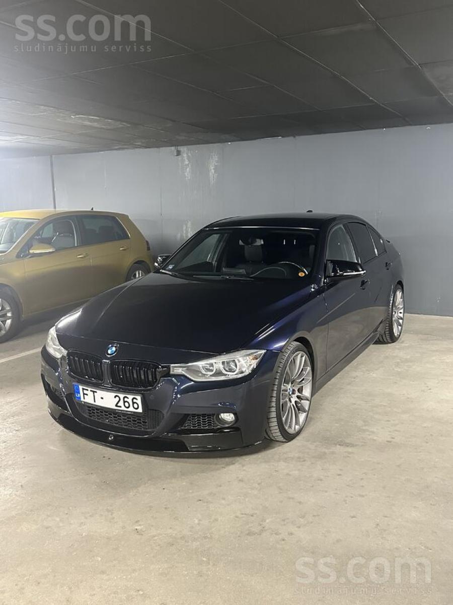 Blue BMW 328 2014 in Riga, with an engine capacity of 2.00 L and mileage of 156 thousand km for 15200 €, photo 2 on AUTOMOTO.COM.LV