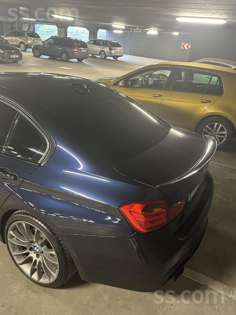 Blue BMW 328 2014 in Riga, with an engine capacity of 2.00 L and mileage of 156 thousand km for 15200 €, photo 6 on AUTOMOTO.COM.LV