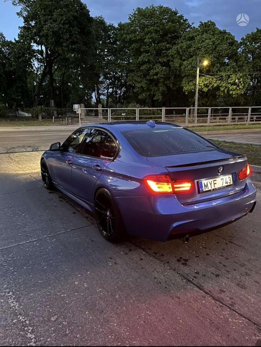 Blue BMW 328 2014 in Kaunas, with an engine capacity of 2.00 L and mileage of 286 thousand km for 12000 €, photo 5 on AUTOMOTO.COM.LV
