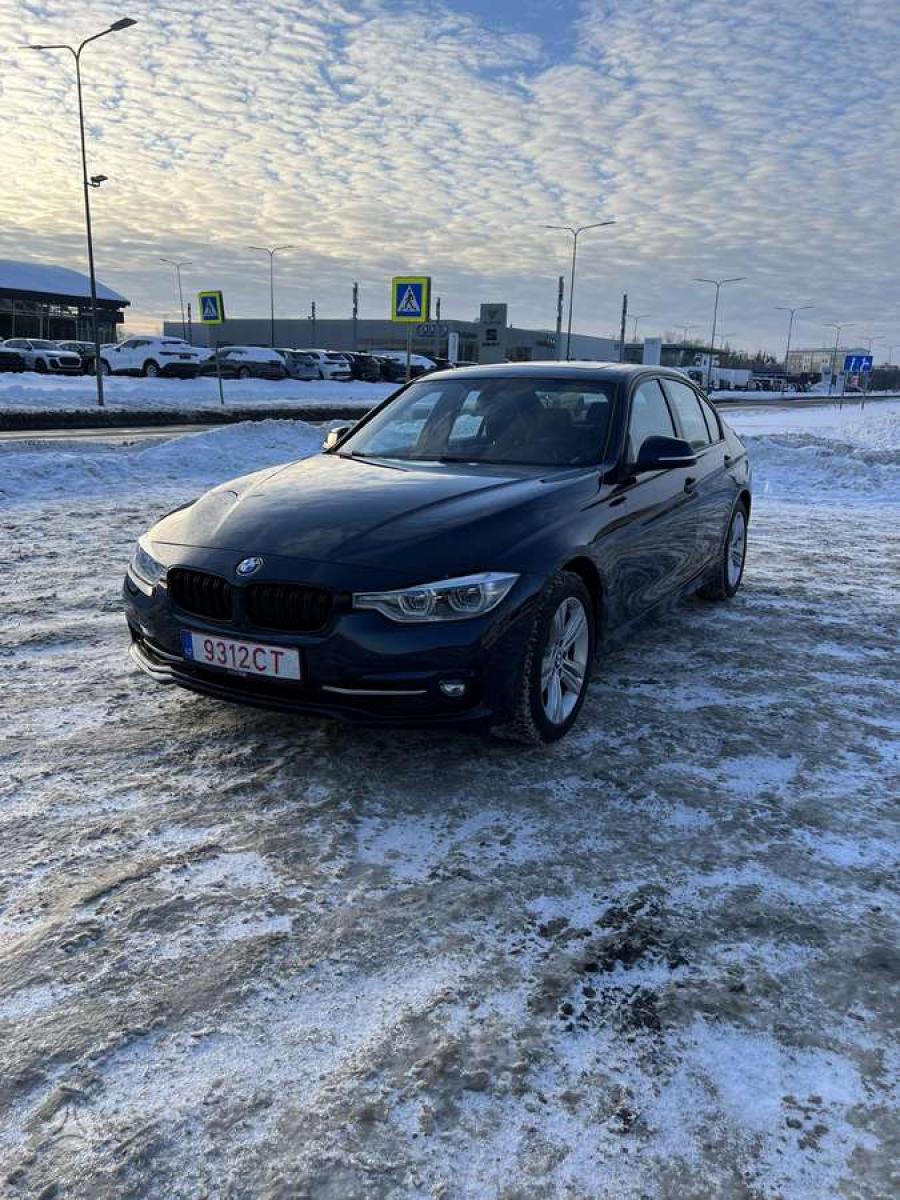 Blue BMW 328 2016 in Kaunas, with an engine capacity of 2.00 L and mileage of 225 thousand km for 11500 €, photo 1 on AUTOMOTO.COM.LV