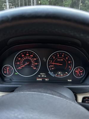 Blue BMW 328 2016 in Klaipeda, with an engine capacity of 2.00 L and mileage of 244 thousand km for 10400 €, photo 13 on AUTOMOTO.COM.LV