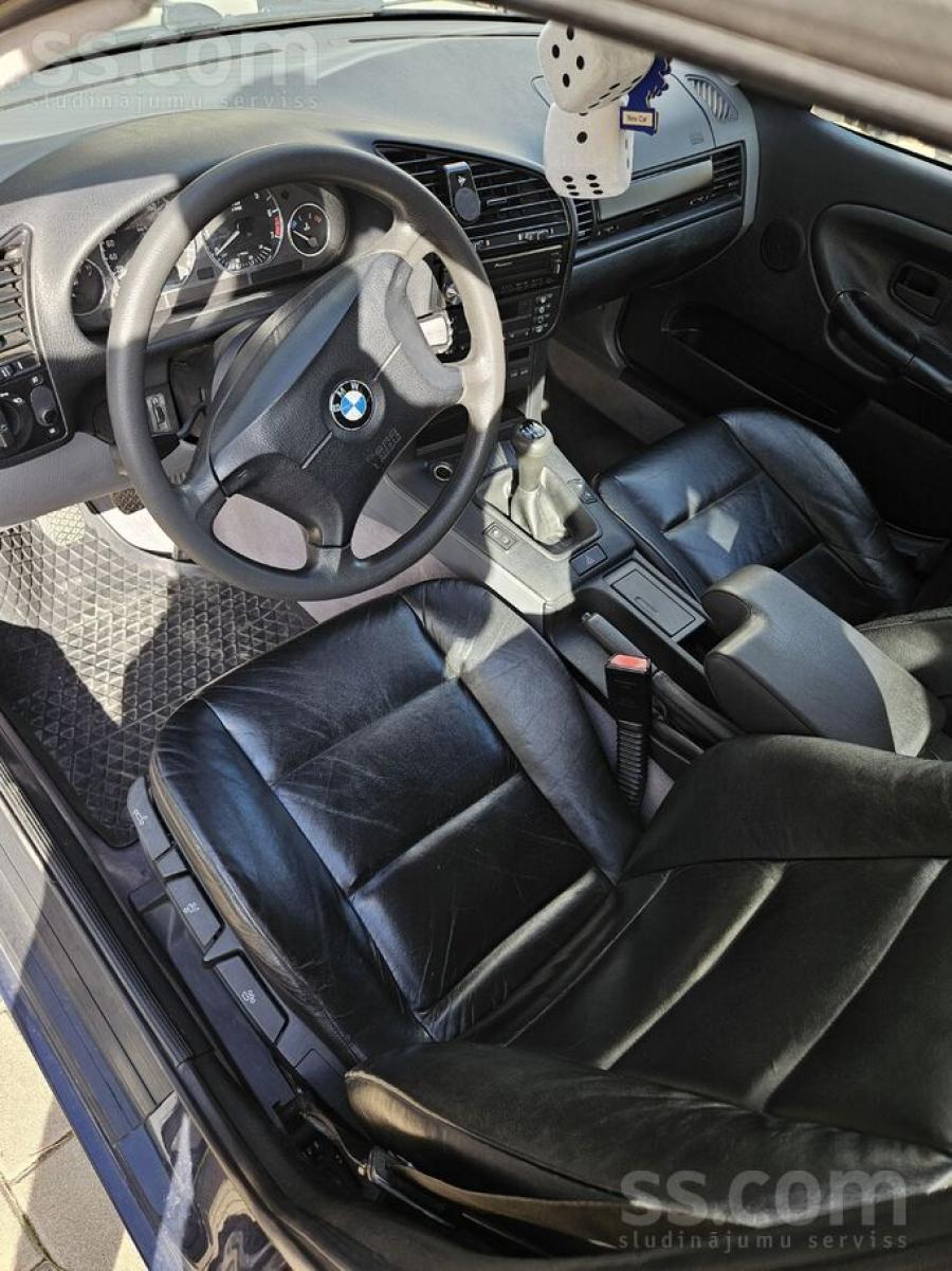 Zils BMW 328 1997 Rīga, ar dzinēja tilpumu 2.80 L un nobraukumu 300 tūkst. km par 5650 €, foto 3 vietnē AUTOMOTO.COM.LV