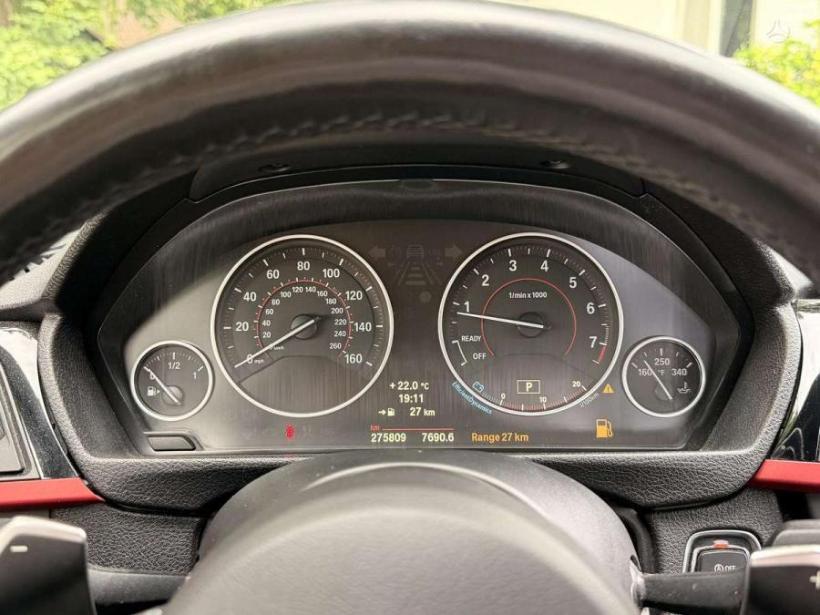 Brown BMW 328 2013 in Kaunas, with an engine capacity of 2.00 L and mileage of 276 thousand km for 10250 €, photo 11 on AUTOMOTO.COM.LV