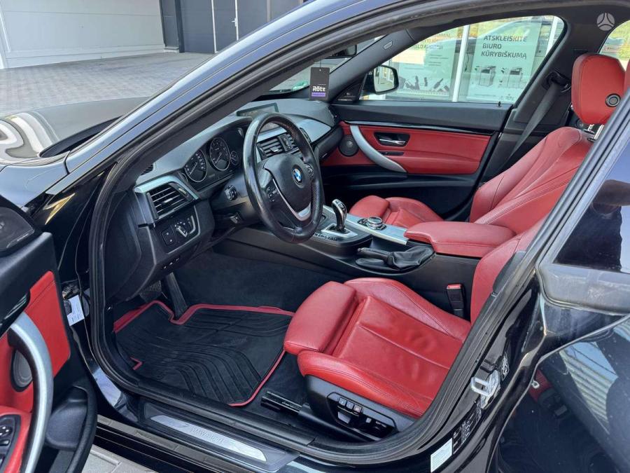 Melns BMW 328 Gran Turismo 2014 Viļņa, ar dzinēja tilpumu 2.00 L un nobraukumu 290 tūkst. km par 9500 €, foto 13 vietnē AUTOMOTO.COM.LV