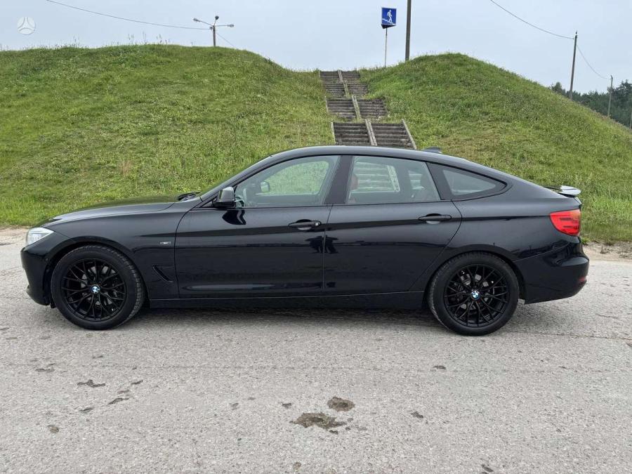 Black BMW 328 Gran Turismo 2014 in Vilnius, with an engine capacity of 2.00 L and mileage of 289 thousand km for 9300 €, photo 9 on AUTOMOTO.COM.LV