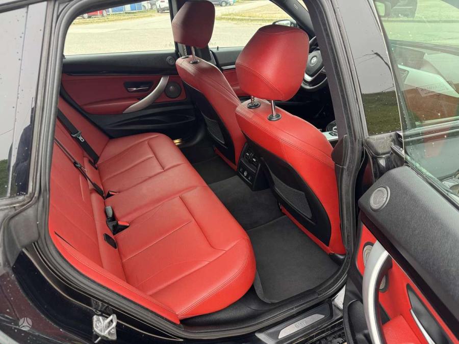 Black BMW 328 Gran Turismo 2014 in Vilnius, with an engine capacity of 2.00 L and mileage of 289 thousand km for 9300 €, photo 14 on AUTOMOTO.COM.LV