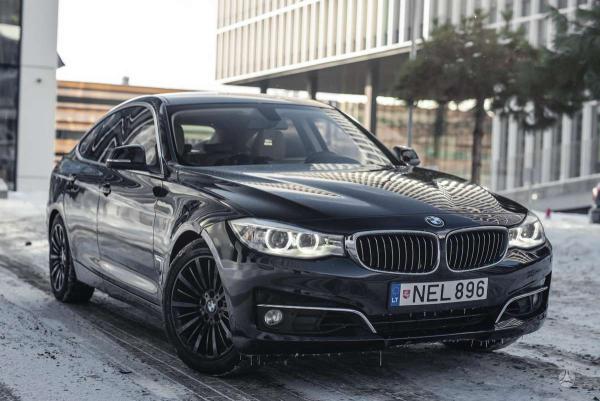 Black BMW 328 Gran Turismo 2014 in Vilnius, with an engine capacity of 2.00 L and mileage of 157 thousand km for 11900 €, photo 7 on AUTOMOTO.COM.LV