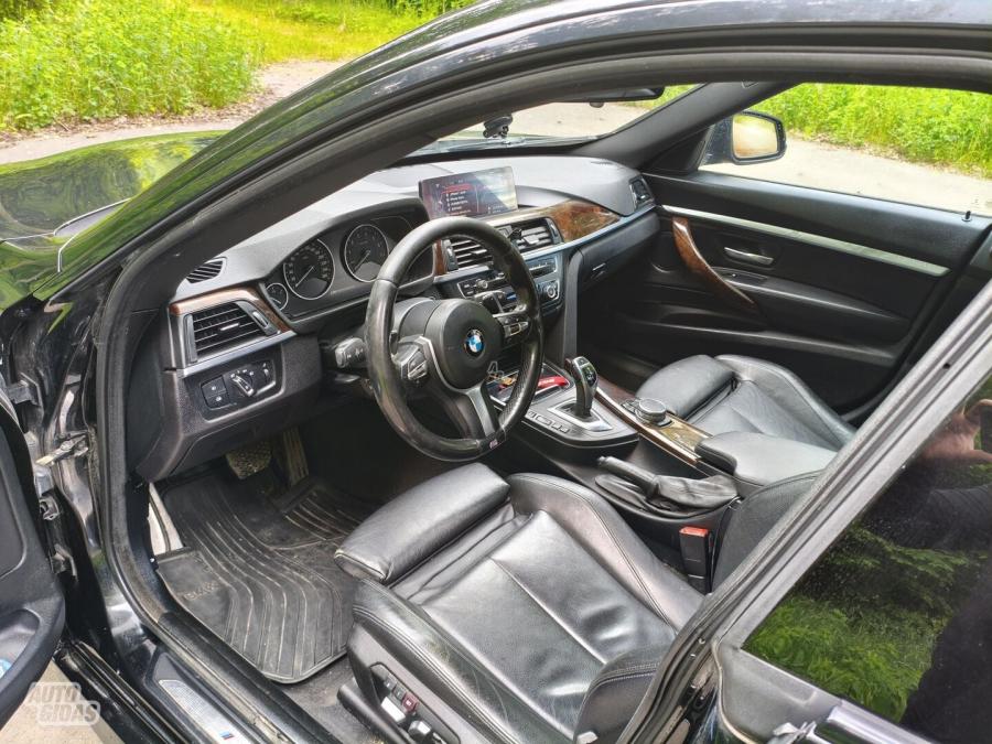 Black BMW 328 Gran Turismo 2016 in Kaisiadorys, with an engine capacity of 2.00 L and mileage of 300 thousand km for 11000 €, photo 7 on AUTOMOTO.COM.LV