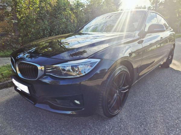 Black BMW 328 Gran Turismo 2014 in Vilnius, with an engine capacity of 2.00 L and mileage of 167 thousand km for 11900 €, photo 1 on AUTOMOTO.COM.LV