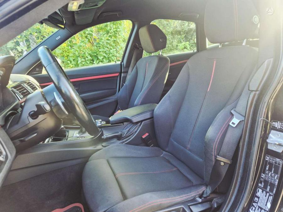 Black BMW 328 Gran Turismo 2014 in Vilnius, with an engine capacity of 2.00 L and mileage of 167 thousand km for 11900 €, photo 9 on AUTOMOTO.COM.LV