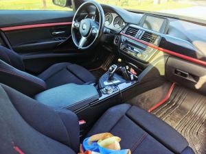 Black BMW 328 Gran Turismo 2014 in Vilnius, with an engine capacity of 2.00 L and mileage of 167 thousand km for 11900 €, photo 14 on AUTOMOTO.COM.LV