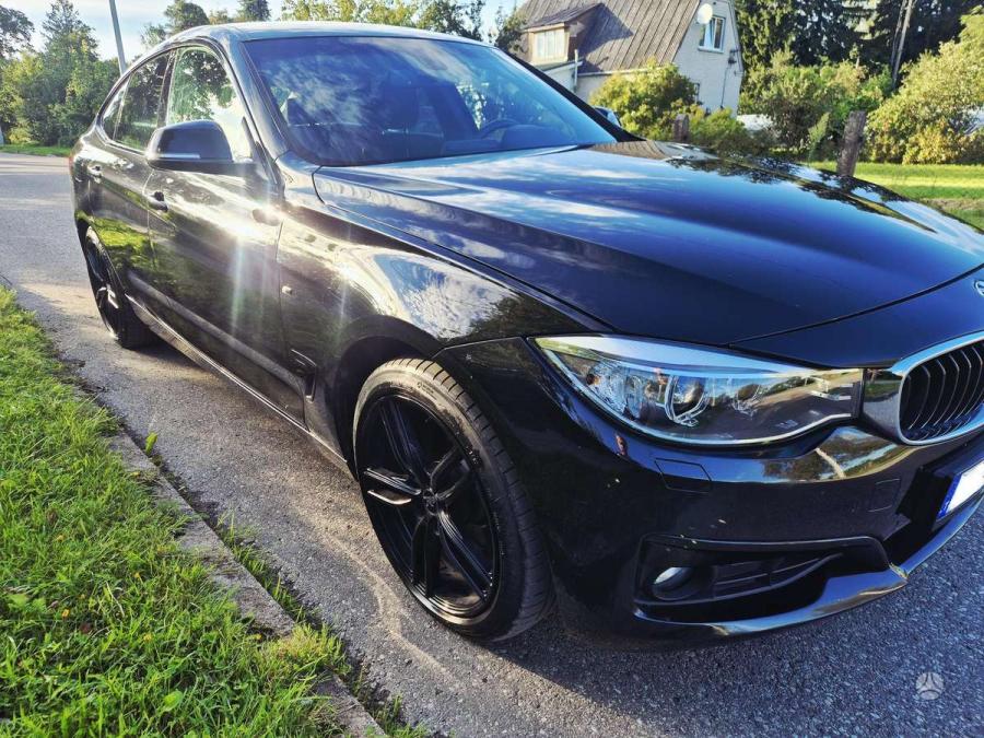 Black BMW 328 Gran Turismo 2014 in Vilnius, with an engine capacity of 2.00 L and mileage of 167 thousand km for 11900 €, photo 16 on AUTOMOTO.COM.LV