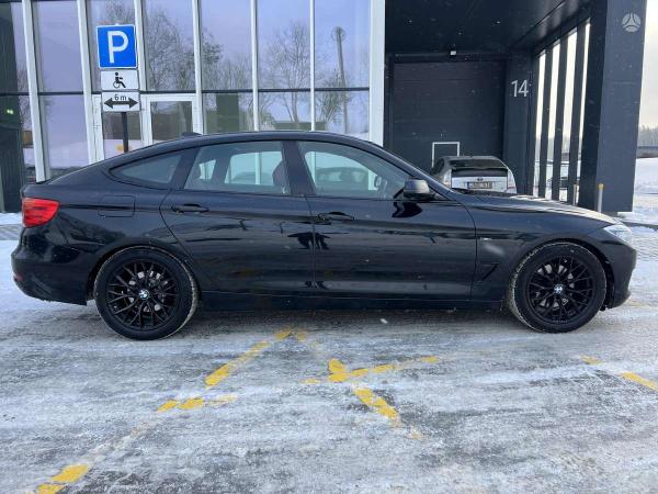 Black BMW 328 Gran Turismo 2014 in Vilnius, with an engine capacity of 2.00 L and mileage of 279 thousand km for 9600 €, photo 4 on AUTOMOTO.COM.LV
