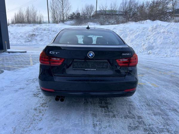 Black BMW 328 Gran Turismo 2014 in Vilnius, with an engine capacity of 2.00 L and mileage of 279 thousand km for 9600 €, photo 6 on AUTOMOTO.COM.LV